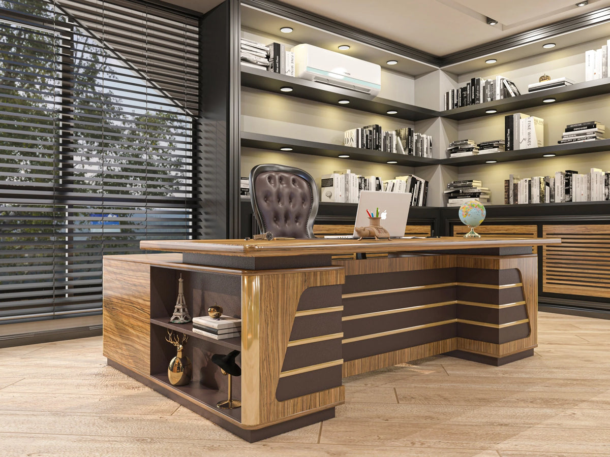 Office Table Designs with Built-in Technology for the Workplace ...